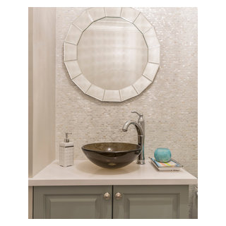 Complete Redesign - Transitional - Powder Room - New York - by Jennifer ...
