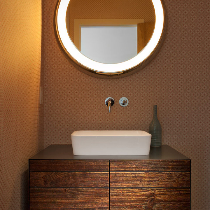 75 Contemporary Powder Room Ideas You'll Love - September, 2025 | Houzz