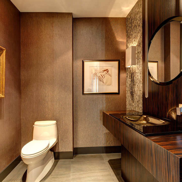75 Contemporary Powder Room Ideas You'll Love - September, 2025 | Houzz