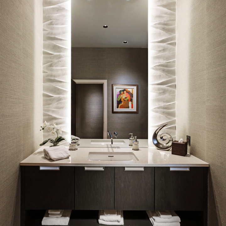 75 Contemporary Powder Room Ideas You'll Love - April, 2022 | Houzz