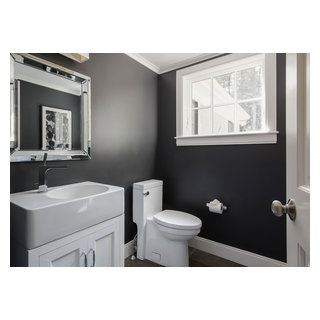 Contemporary Renovation - Contemporary - Powder Room - Boston - by ...