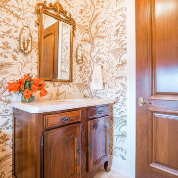 75 French Country Powder Room Ideas You'll Love - November, 2024 | Houzz