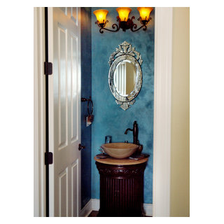 Eclectic Powder Room, Austin, TX - Eclectic - Powder Room - Austin - by ...