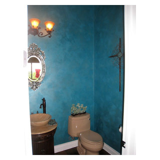 Eclectic Powder Room, Austin, TX - Eclectic - Powder Room - Austin - by ...