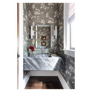 Elegant Modern - Transitional - Powder Room - San Francisco - by ...