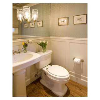 Elegant Powder bath - Traditional - Powder Room - San Francisco - by ...