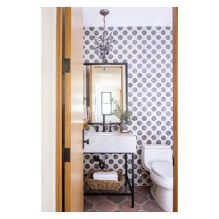 Every Breaking Wave - Mediterranean - Powder Room - Los Angeles - by ...