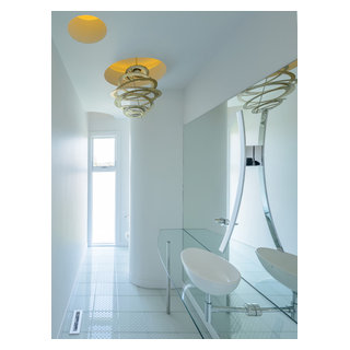Filler House - Contemporary - Powder Room - Other - by PIQUE llc | Houzz
