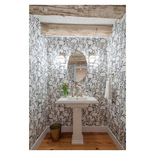 Greystone Barn - Farmhouse - Powder Room - Philadelphia - by Archer ...