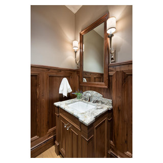 Rustic Powder Room - Rustic - Powder Room - Other | Houzz