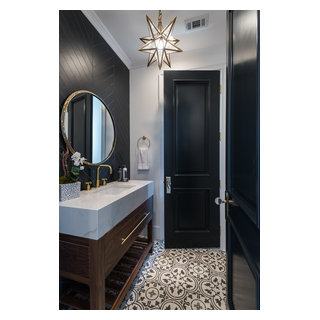 Libbit - Traditional - Powder Room - Los Angeles - by JJP Construction ...
