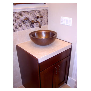 Lincoln Square Chicago - Traditional - Powder Room - Chicago - by ...