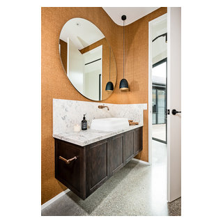 Love Shack - Contemporary - Powder Room - Melbourne - by Let's Talk ...