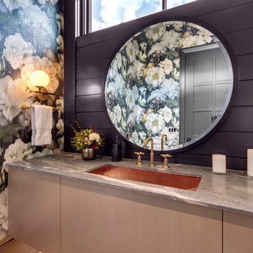75 Farmhouse Powder Room Ideas You'll Love - June, 2024 | Houzz