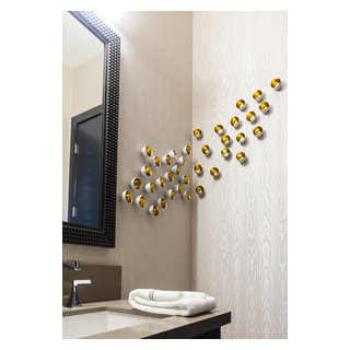 Modern Las Vegas Home - Modern - Powder Room - Las Vegas - by Kevin ...