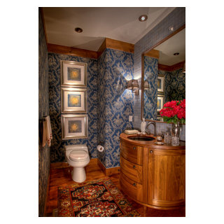 No Name Ranch - Transitional - Powder Room - Denver - by Classique ...