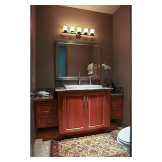 Powder bath Vanity - Contemporary - Powder Room - Salt Lake City - by ...