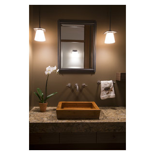 Powder Room - Transitional - Powder Room - Seattle - by Domistyle ...