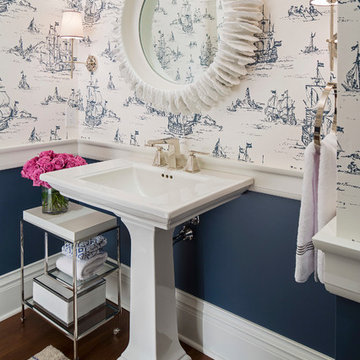 75 Transitional Powder Room Ideas You'll Love - March, 2022 | Houzz