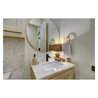 Project Design by Kirby Foster Hurd - Modern - Powder Room - Oklahoma ...