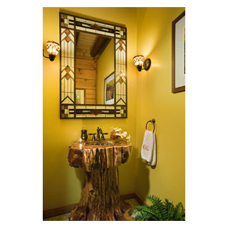 Renaldo House - Rustic - Powder Room - Nashville - by Littlebranch Farm ...