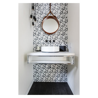 San Francisco 2-Story Addition - Modern - Powder Room - San Francisco ...