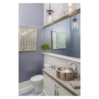 Spanish Oaks - Contemporary - Powder Room - Austin - by Gingerwood | Houzz