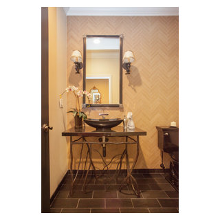 Spanish Revival in Los Angeles - Mediterranean - Powder Room - Los ...