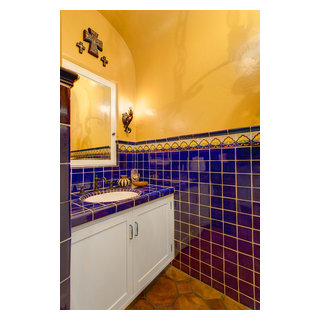 Spanish Revival - Mediterranean - Powder Room - Los Angeles - by ...