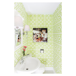 Sunnyside Avenue - Transitional - Powder Room - Chicago - by Staci ...