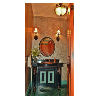 Traditional 'Powder Room' - Traditional - Powder Room - Other - by Marc ...