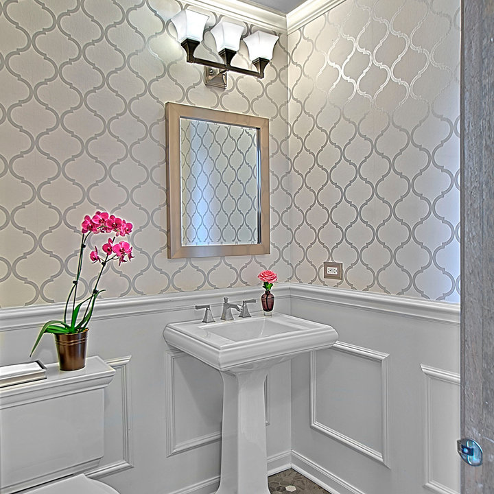 75 Traditional Powder Room Ideas You'll Love - April, 2025 | Houzz