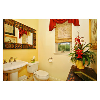 Traditional Spanish - Traditional - Powder Room - San Diego - by Ridley ...