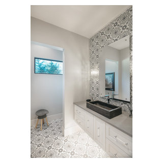 W. 32nd Street Residence - Midcentury - Powder Room - Houston - by 2Scale Architects | Houzz