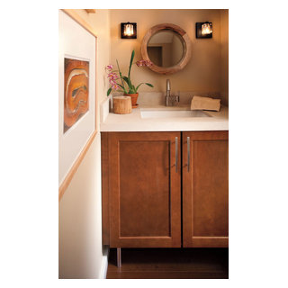 Waypoint Vanity - Traditional - Powder Room - Dallas - by CMA Flooring ...