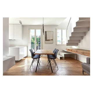 Casa M | luce e calore in 80 mq - Moderno - Sala da Pranzo - Altro - di ...