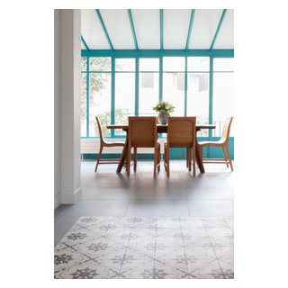 Vert Véronèse - Contemporain - Salle à Manger - Paris - par Karacol | Houzz