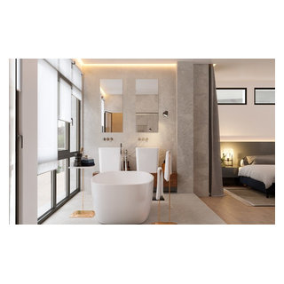 Contemporain Salle De Bain - Contemporary - Bathroom - Paris | Houzz