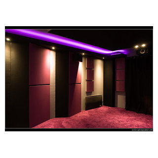 Open Sky Theater - Modern - Home Theater - Paris - by KazCorporation ...