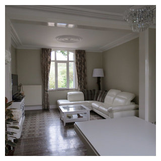 Décoration/rénovation d'un double séjour - Transitional - Family Room ...