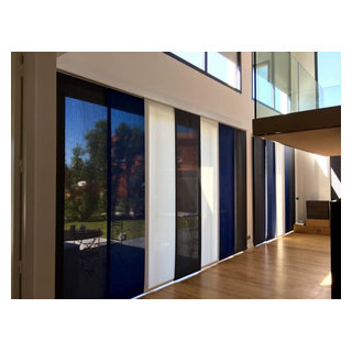 Parois japonaises & Stores - Maison contemporaine - Contemporary ...