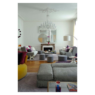 Appartement Arty Chic - Modern - Living Room - Paris - by PFBDesign ...