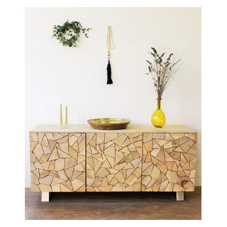 Buffet bas design bois métal - Living Room - Paris - by sweet mango l ...