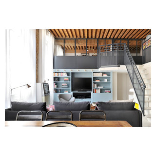Lyon 4 - PROJET CANUT - Contemporain - Salon - Lyon - par CELINE BIZET ...