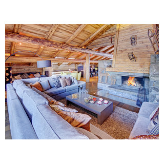 chalet authentic lodge - Rustic - Living Room - Lyon - by User | Houzz