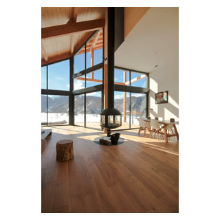 Construction d'un chalet de montagne - atelier S architecte toulouse ...