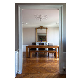 Paris 16e - ETHNIQUE HAUSSMANIEN - Contemporary - Dining Room - Paris ...