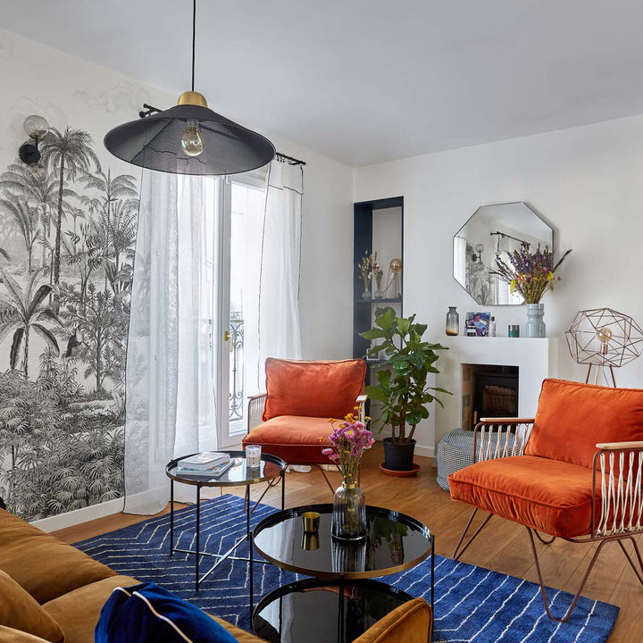 Idee Deco Papier Peint Salon