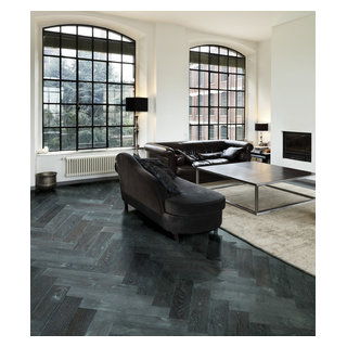 Parquets chêne de l'est - Industrial - Living Room - Nancy - by Chêne ...