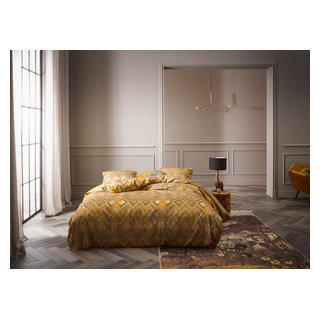 Edle Bettwäsche mit modernem Muster - Contemporary - Bedroom - Other ...